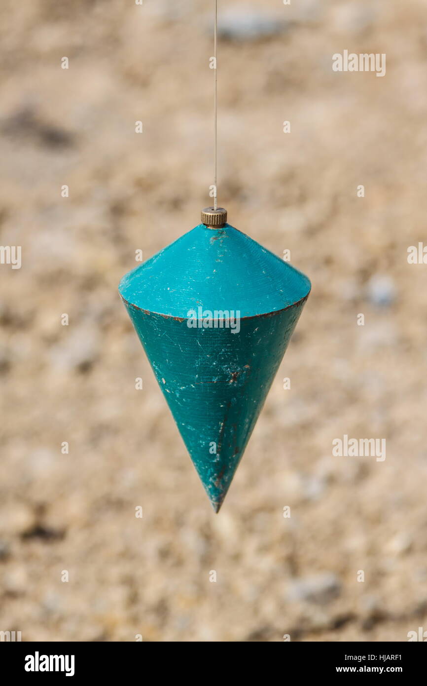 Plumb bob and string line hi-res stock photography and images - Alamy