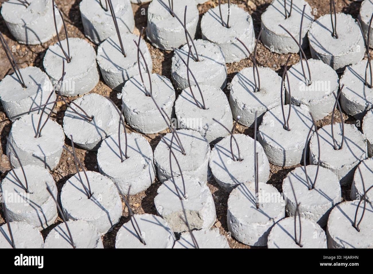 The mortars concrete for construction Stock Photo - Alamy
