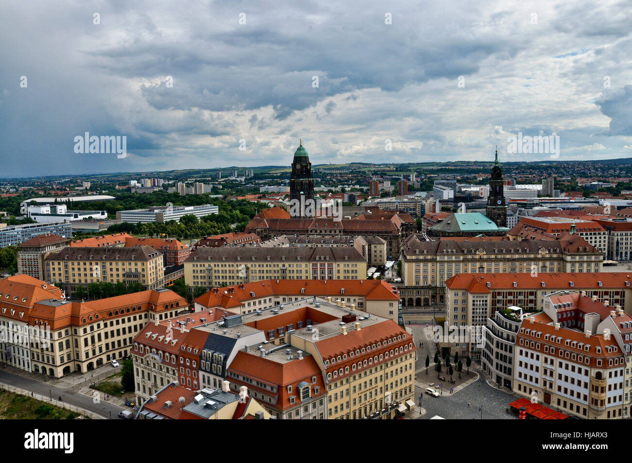 townscape, Dresden, city view, synopsis, europe, townscape, saxony ...