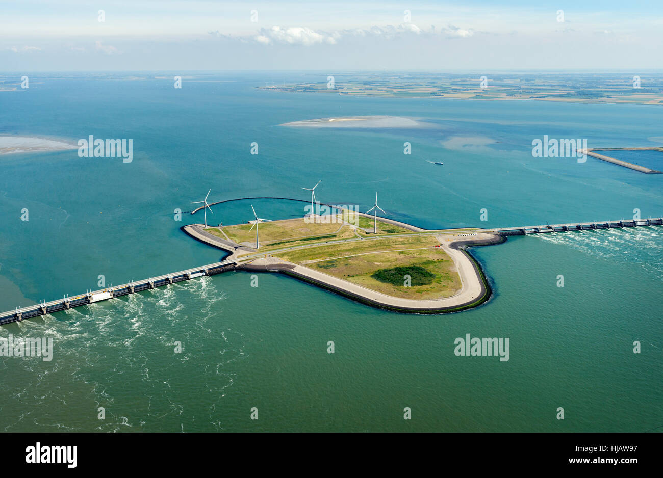 Oosterschelde Flood Barrier Stock Photos & Oosterschelde Flood Barrier ...