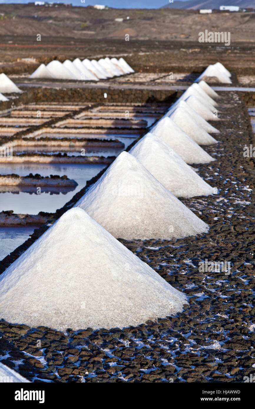 salt, attraction, spain, canary, basin, heap, pile, pelvis, shine ...