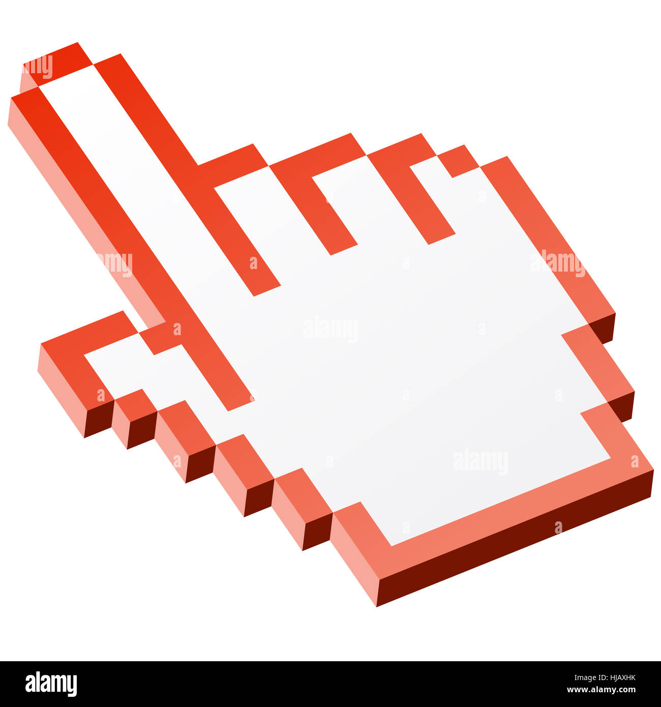 Hand communication graphics Cut Out Stock Images & Pictures - Alamy