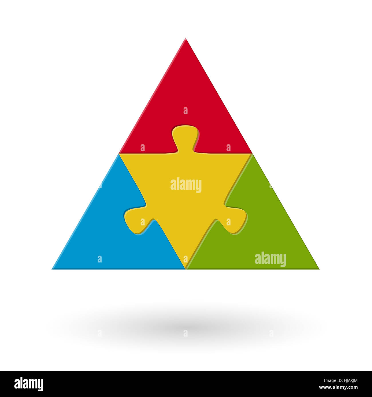 puzzle - pyramid Stock Photo - Alamy