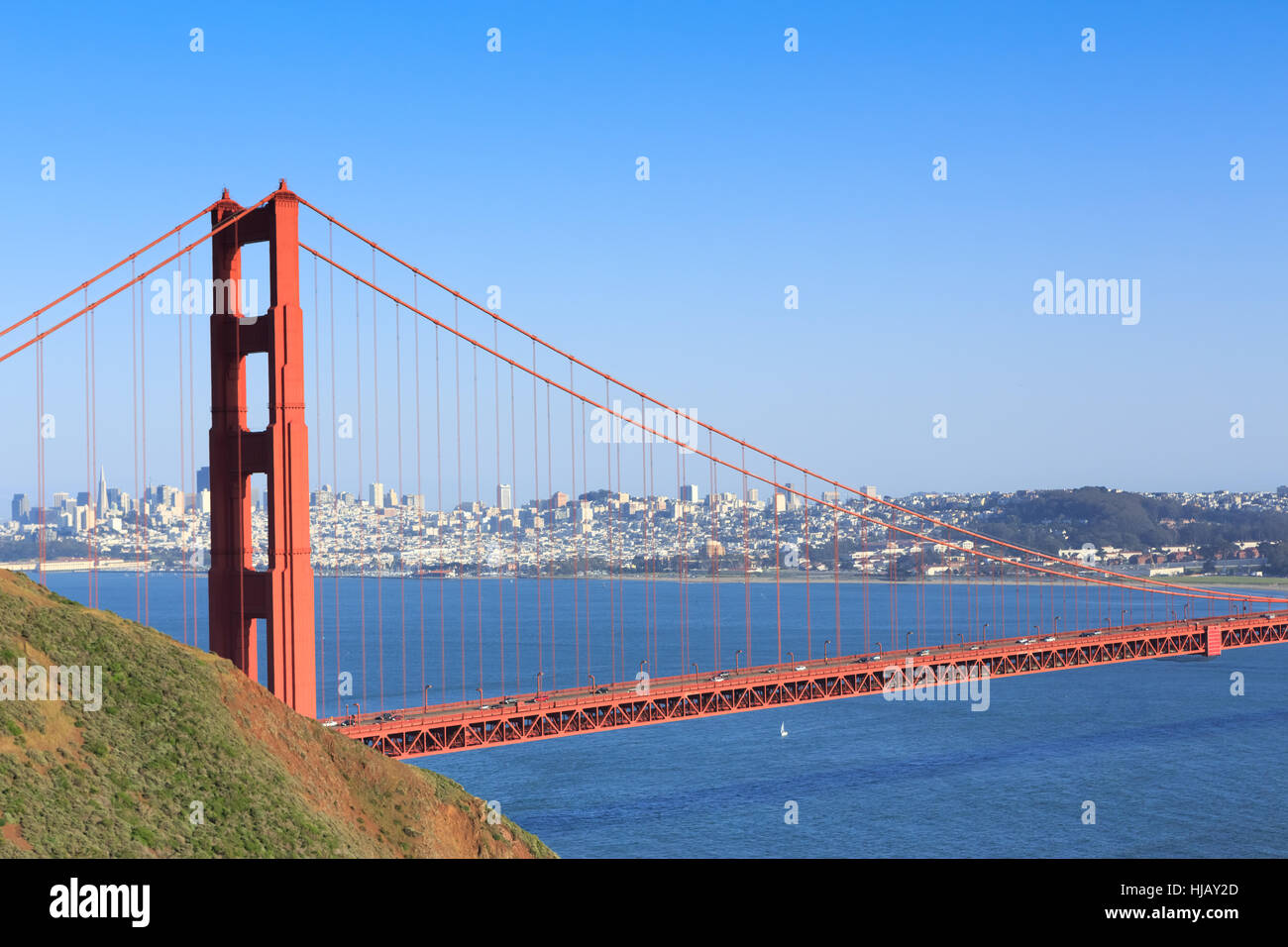 bridge, goal, passage, gate, archgway, gantry, california, golden, day ...