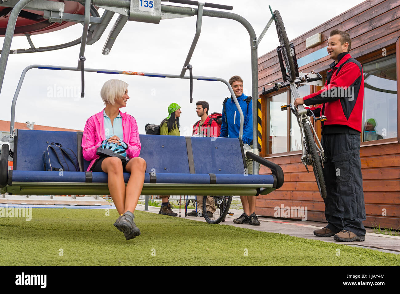 woman, wait, waiting, laugh, laughs, laughing, twit, giggle, smile ...