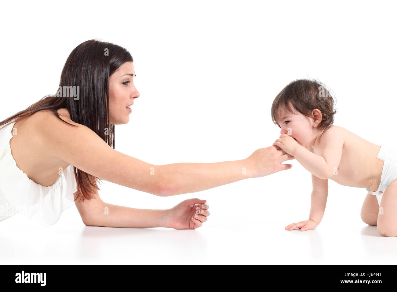 Adult girl in nappy hi-res stock photography and images - Alamy