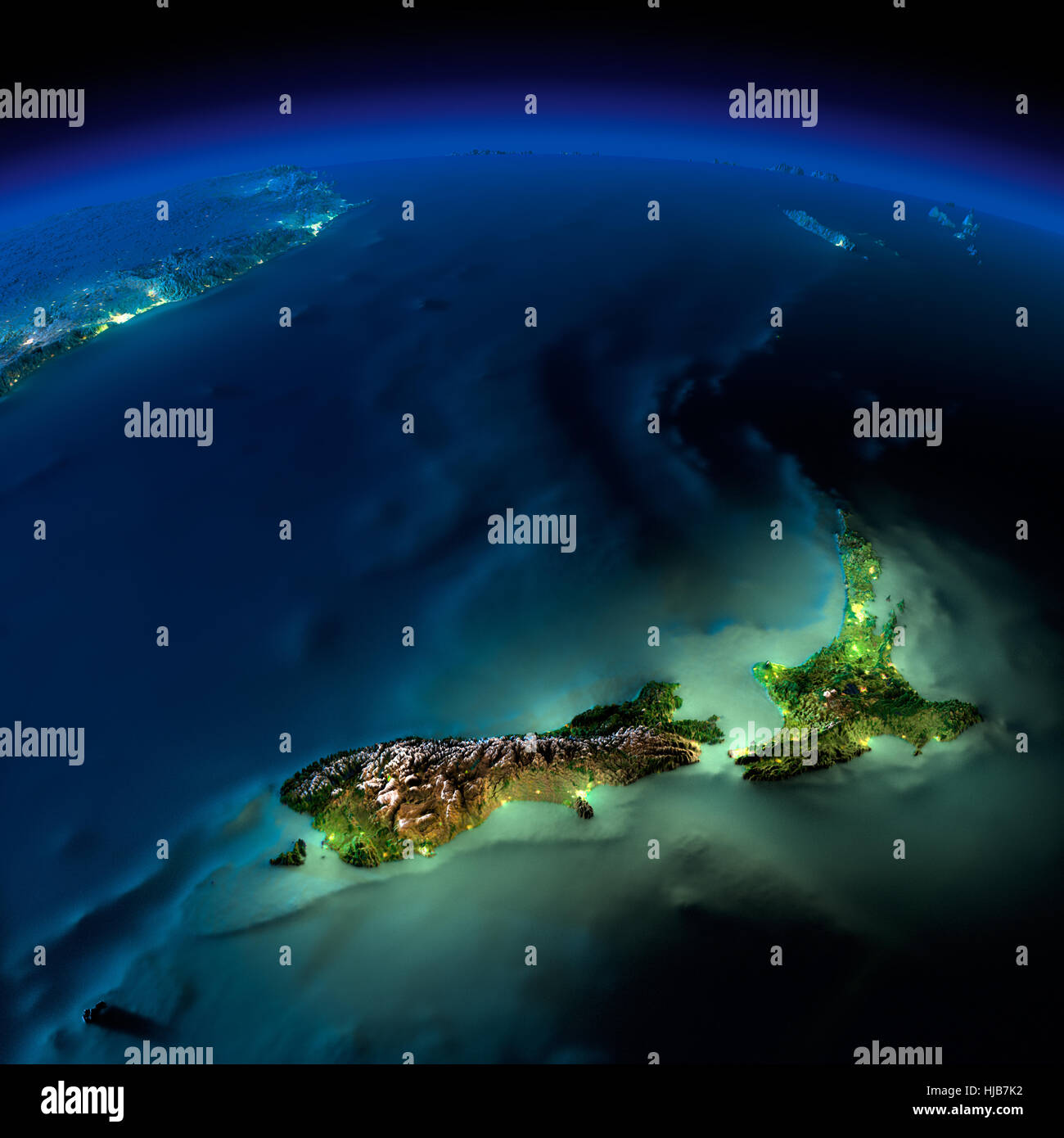 Map of the new hebrides hi-res stock photography and images - Alamy