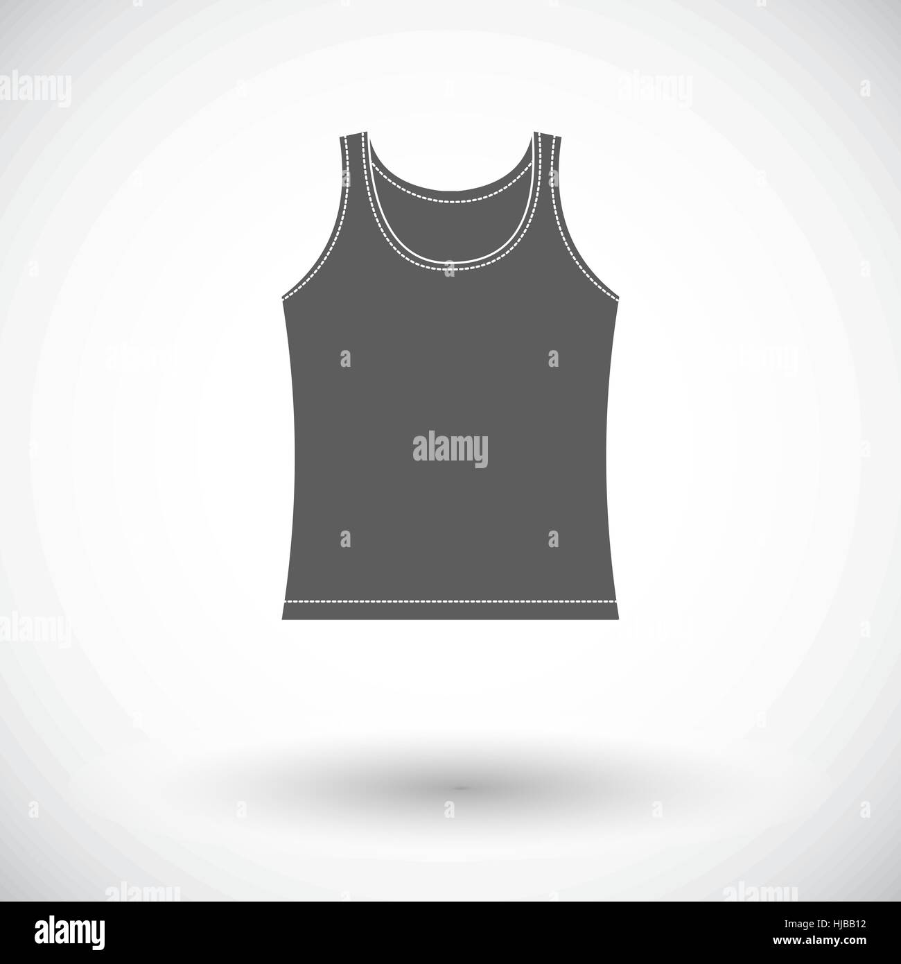 Singlet. Single flat icon on white background. Vector illustration ... Singlet. Single flat icon on white background. Vector illustration ...