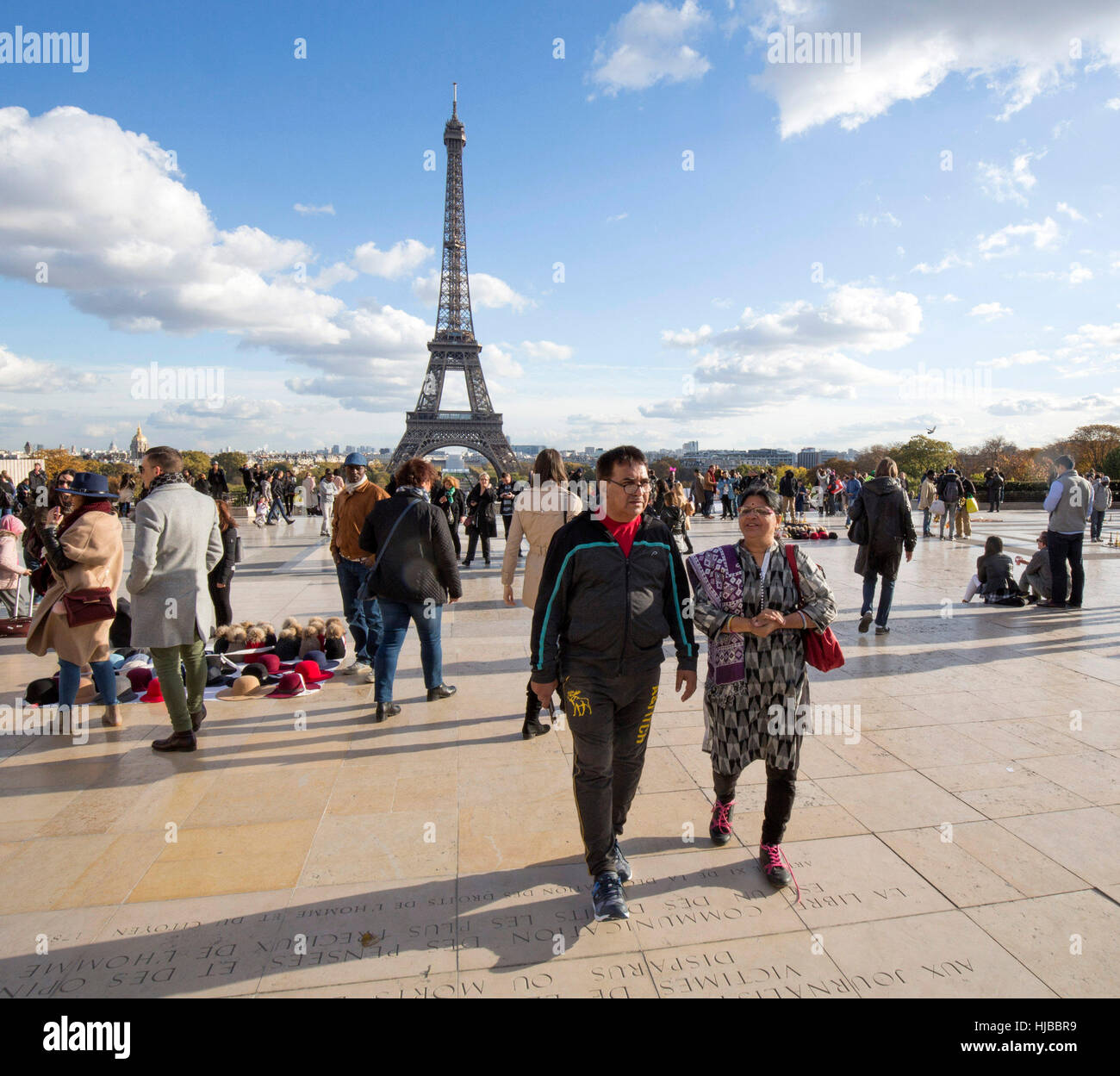 Indian tourists visiting paris hi-res stock photography and images - Alamy
