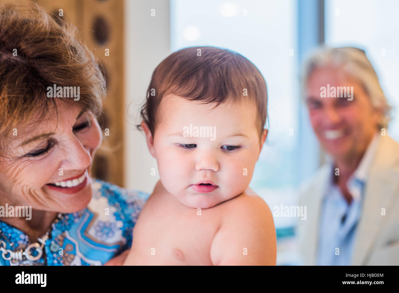 Grandson and grandparents hi-res stock photography and images - Alamy