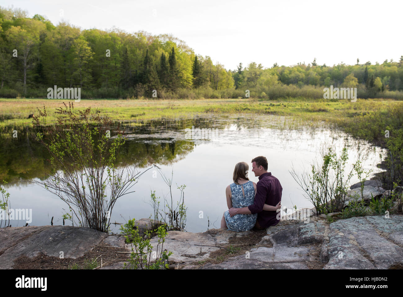 Enjoying lake hi-res stock photography and images - Alamy