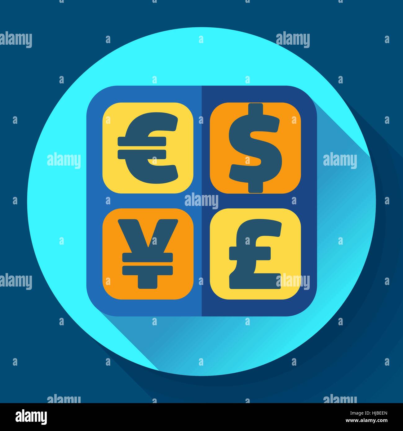 Currency exchange sign icon and converter symbol. Money label Stock ...