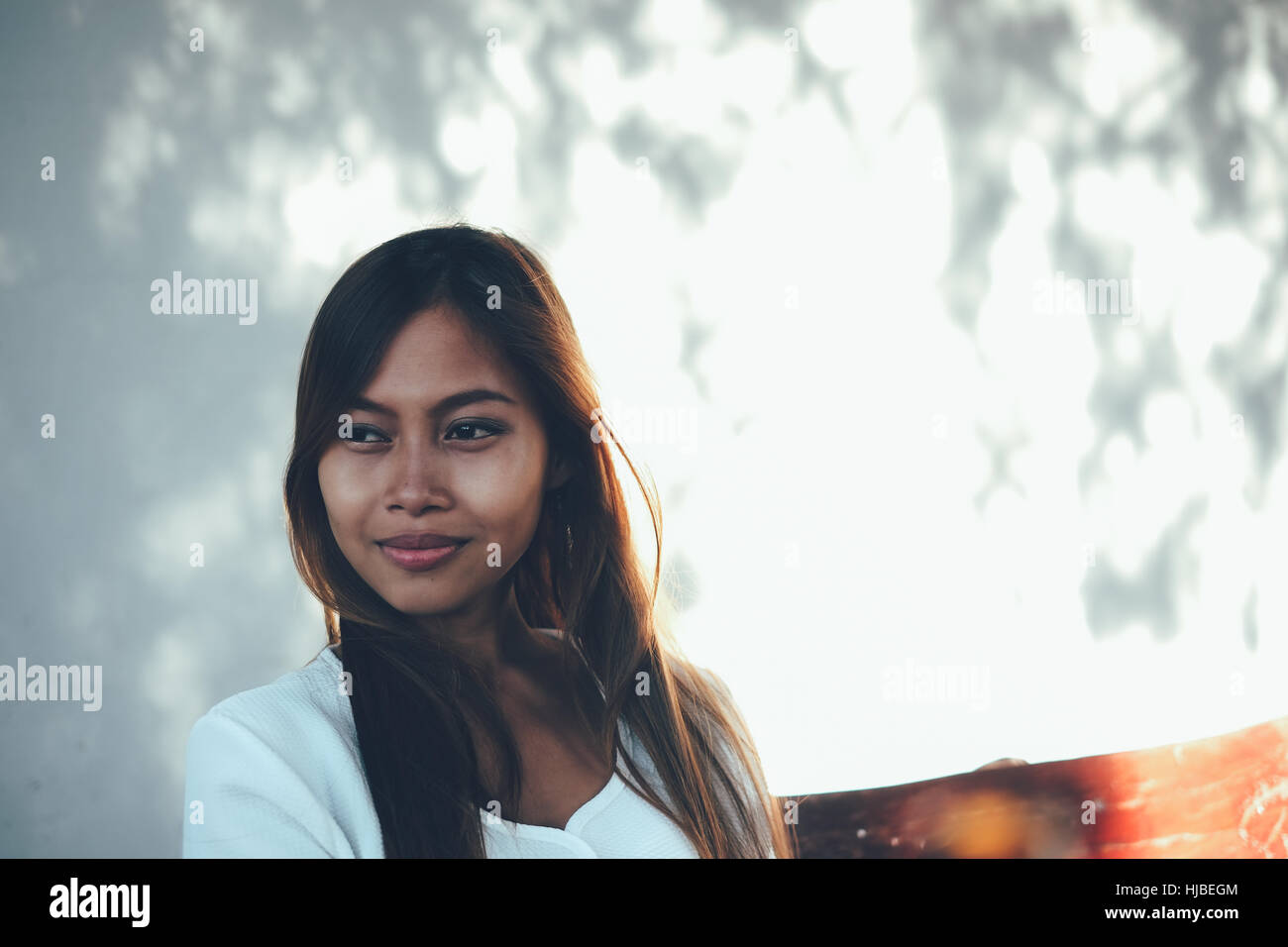 Asian Female Golden Tan Skin