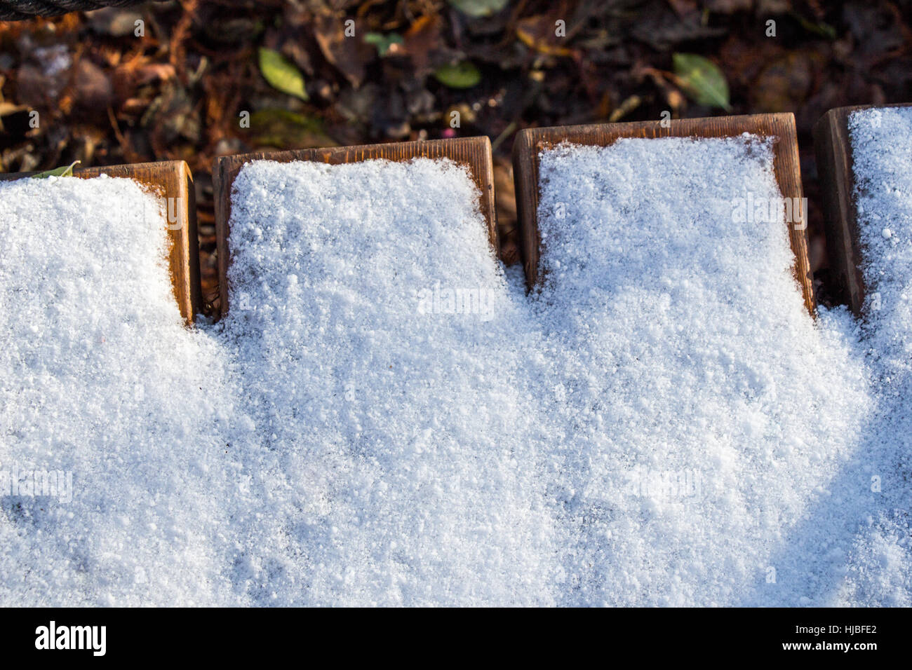 Snow winter background mostly in white color Stock Photo - Alamy