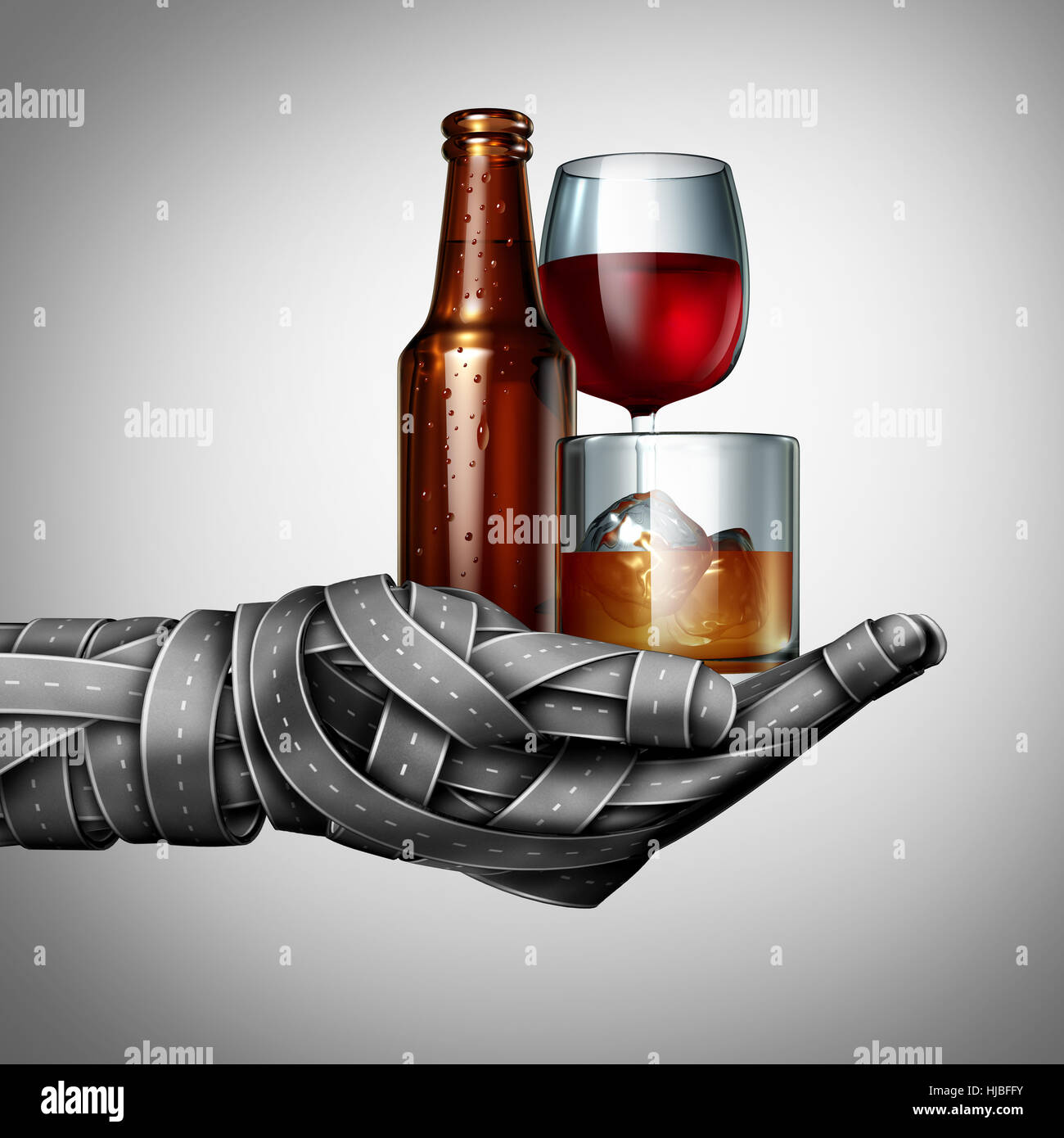 Drunk driving and drinking on the highway under the influence as a ...