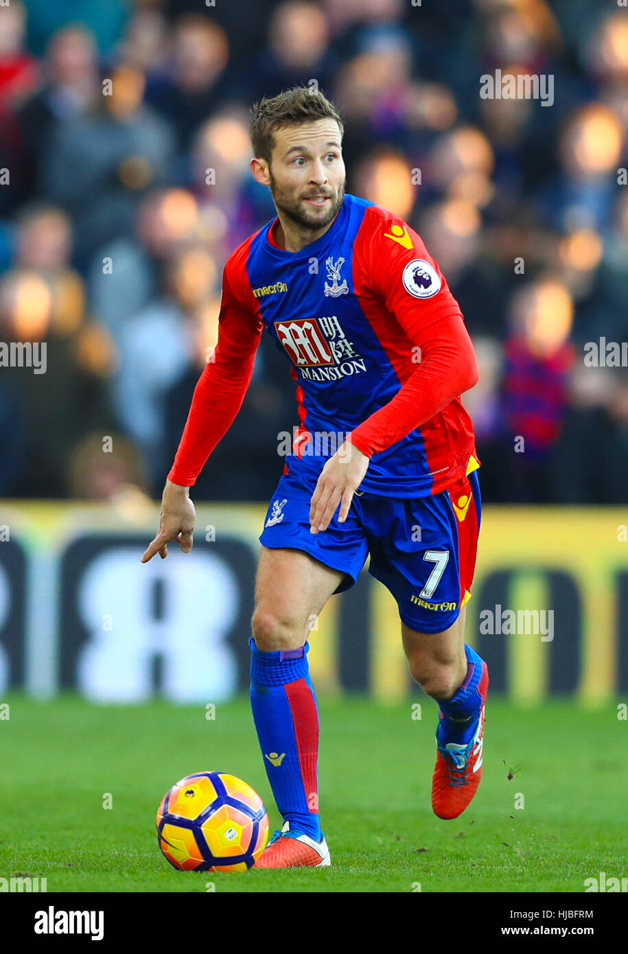 Yohan Cabaye, Crystal Palace Stock Photo - Alamy