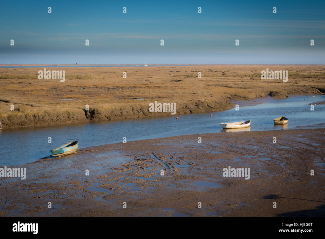 Morston quay blakeney point boats hi-res stock photography and images ...