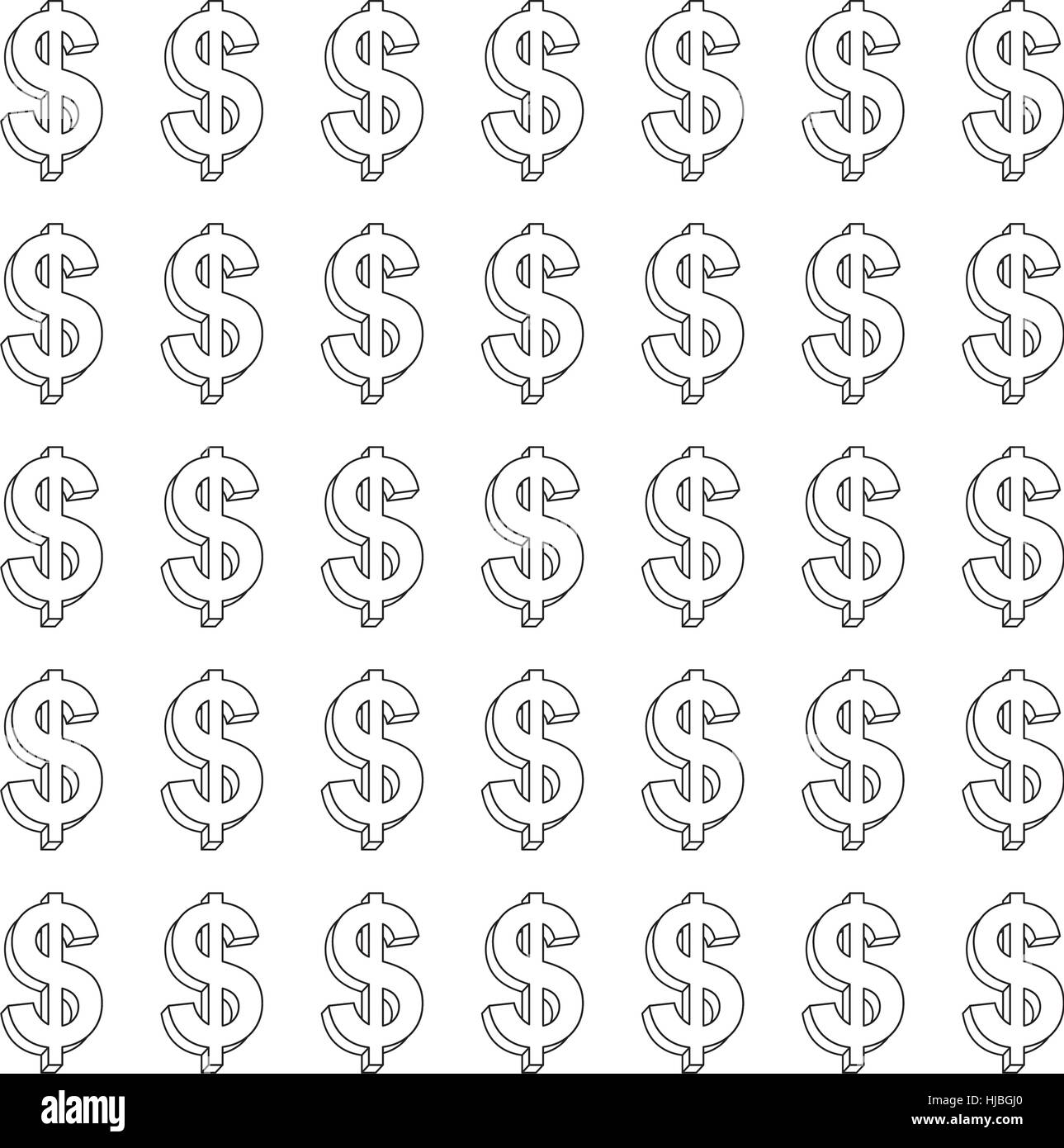 Cash symbol isolated icon vector illustration graphic design Stock ...