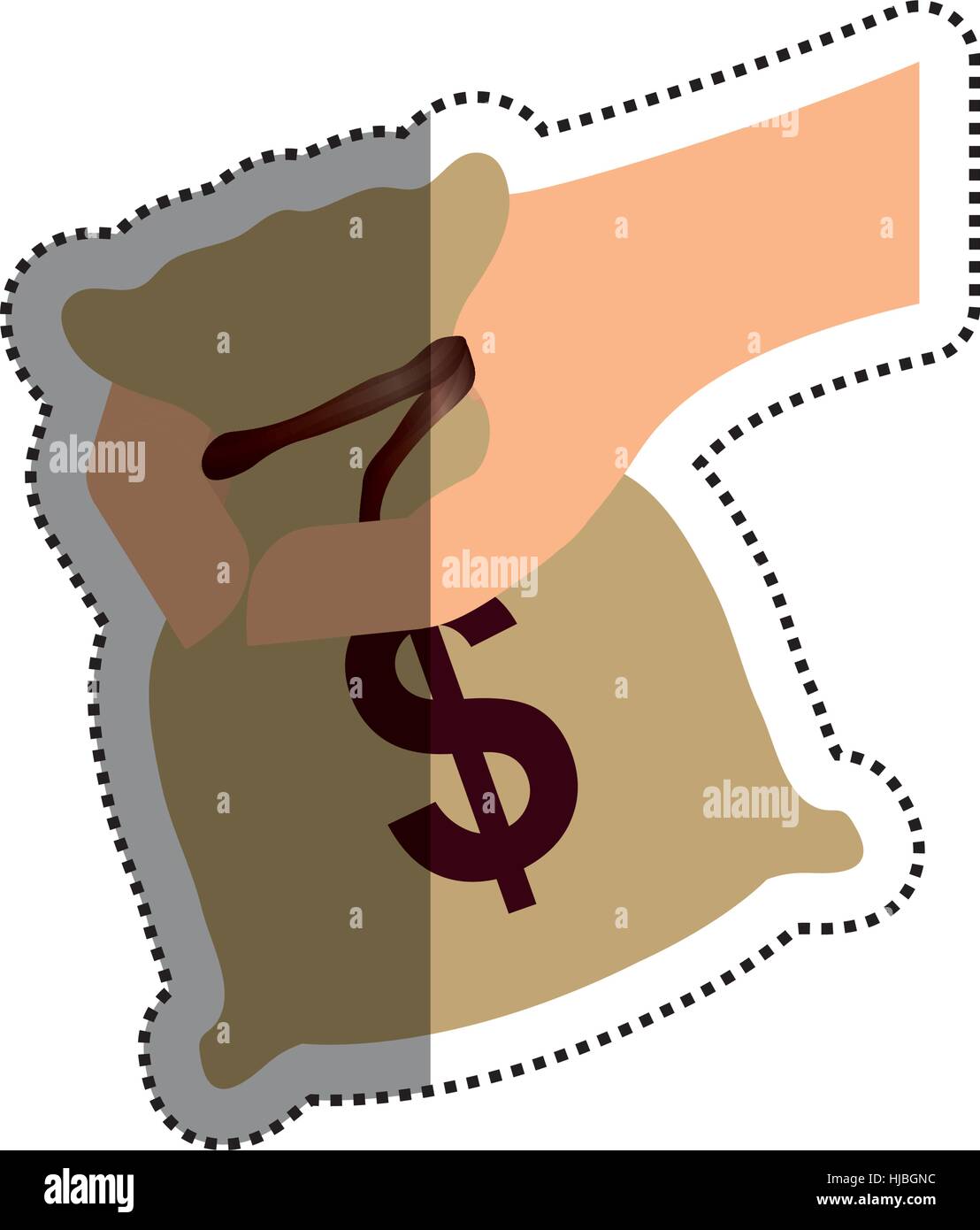 Bag of money icon vector illustration graphic design Stock Vector Image ...