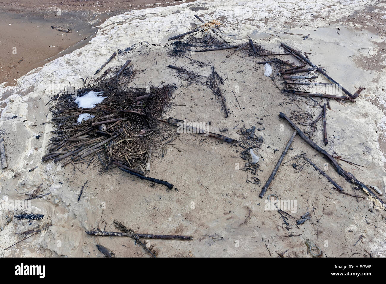 Polluted rivers and coastal areas as a result of mining and metallurgy ...