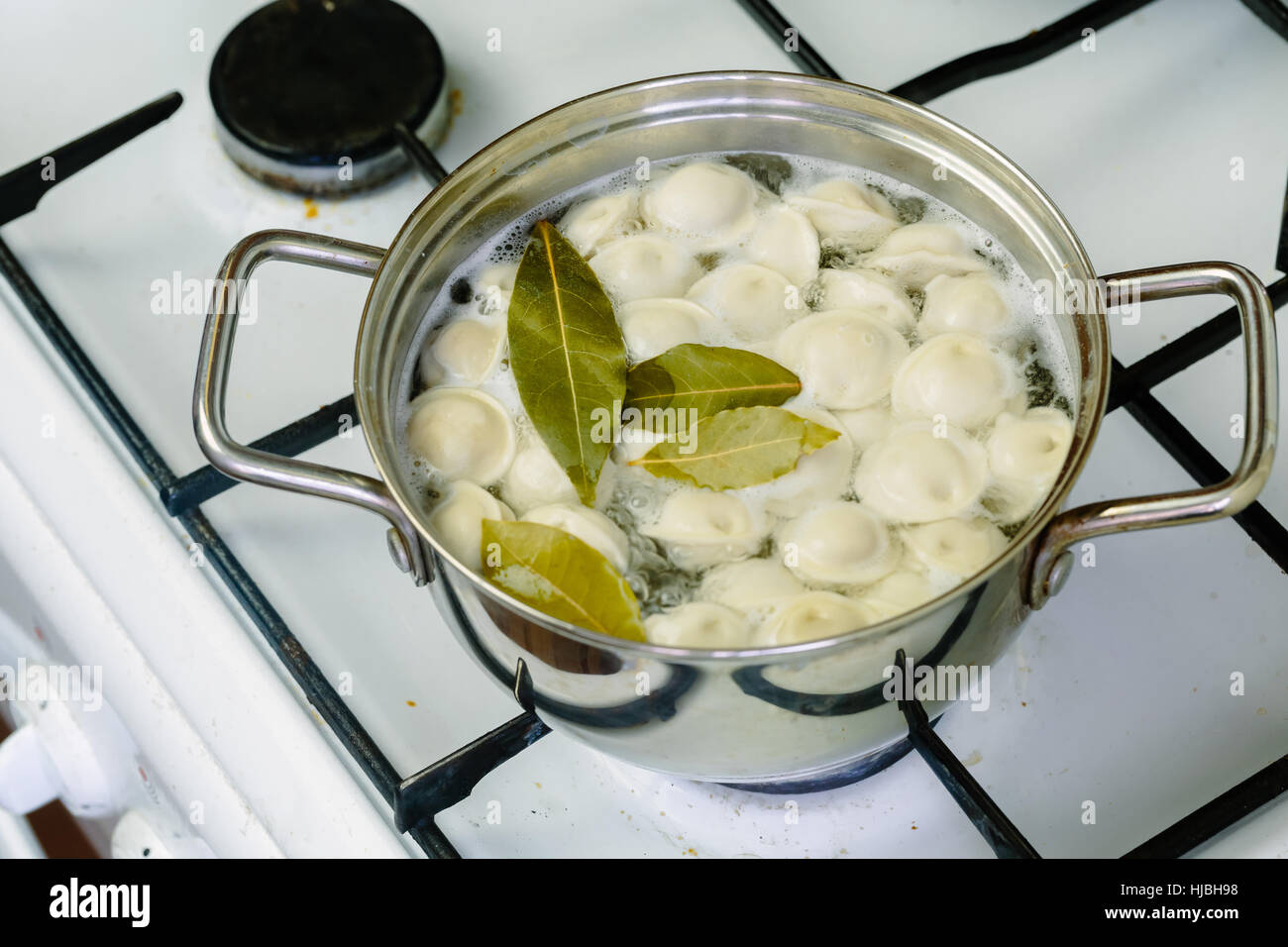 Pot of dumplings hi-res stock photography and images - Alamy