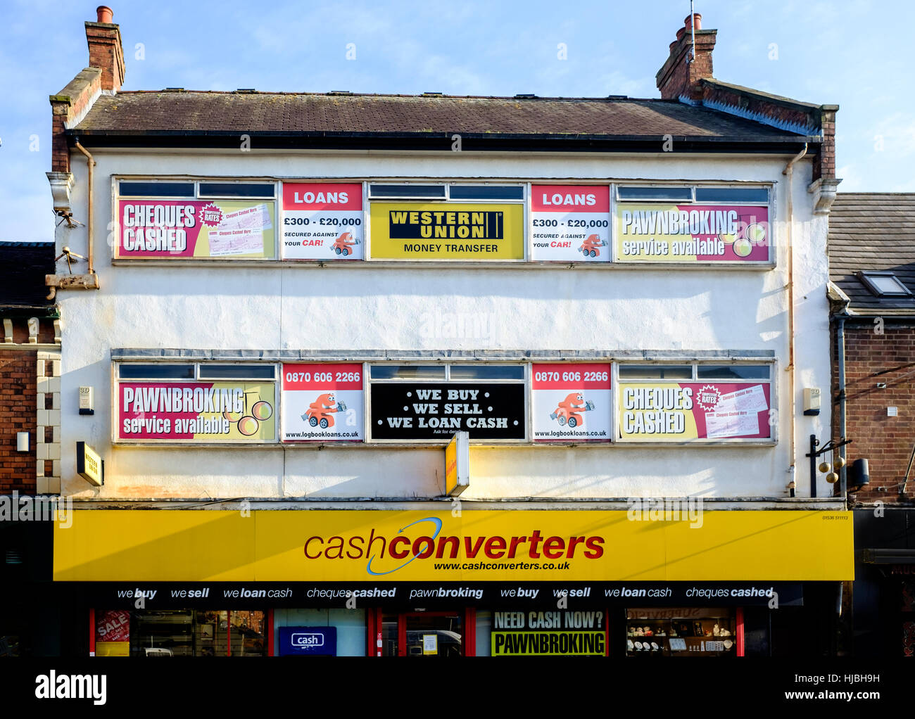 Kettering town centre, England Stock Photo - Alamy