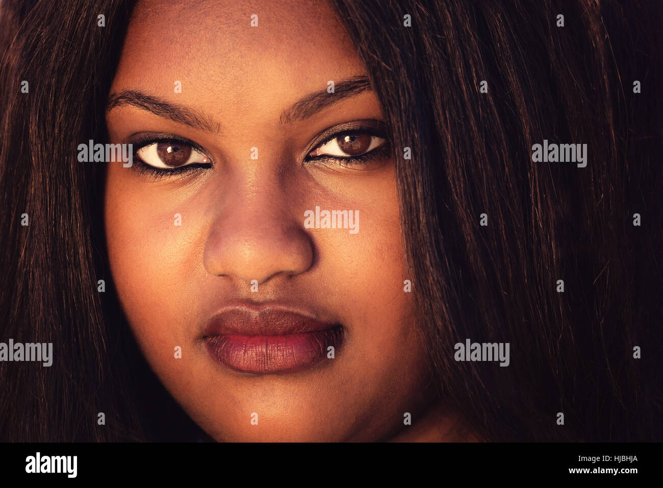 African girl model hi-res stock photography and images - Alamy