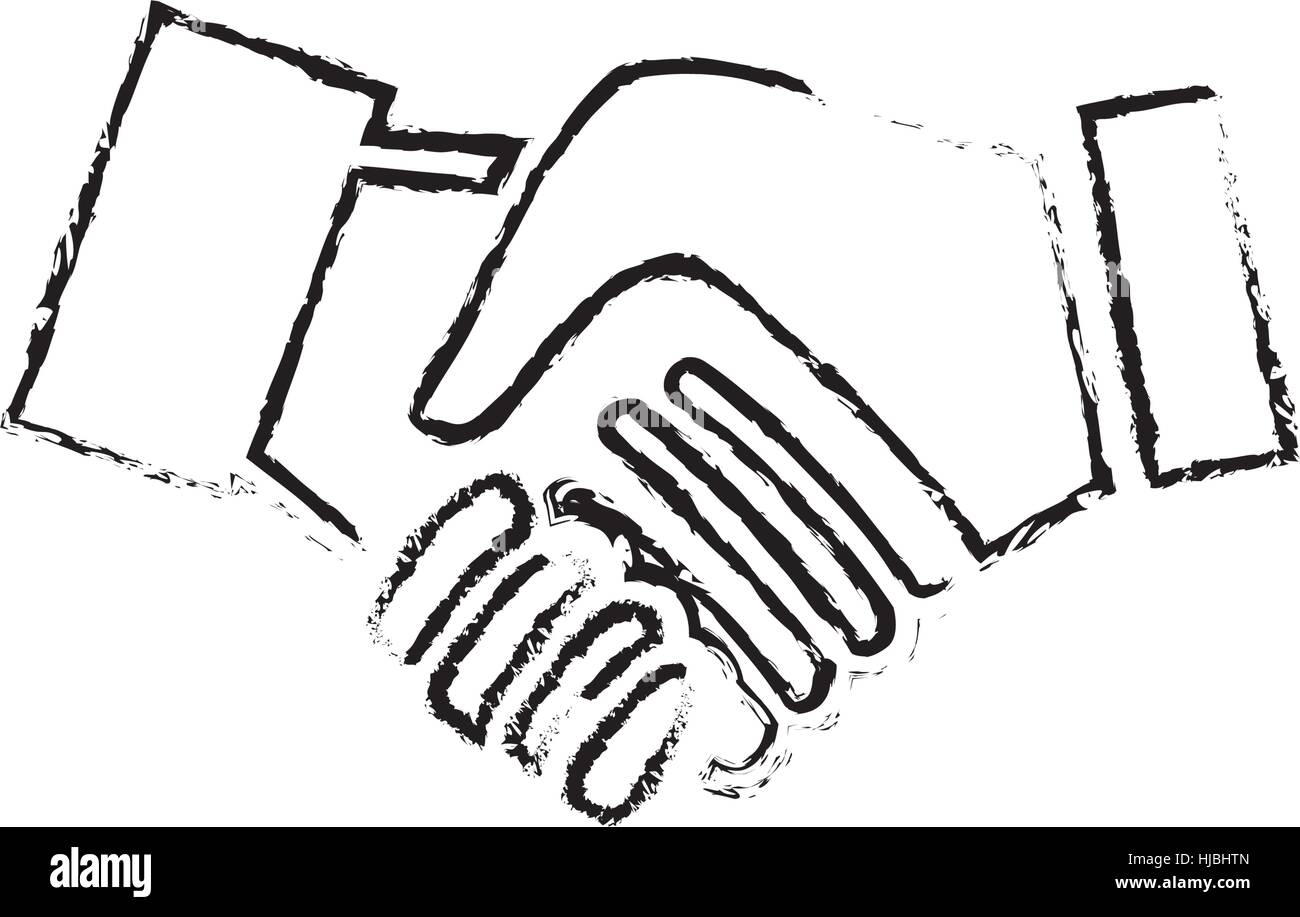 Handshake pictogram symbol icon vector illustration graphic design ...