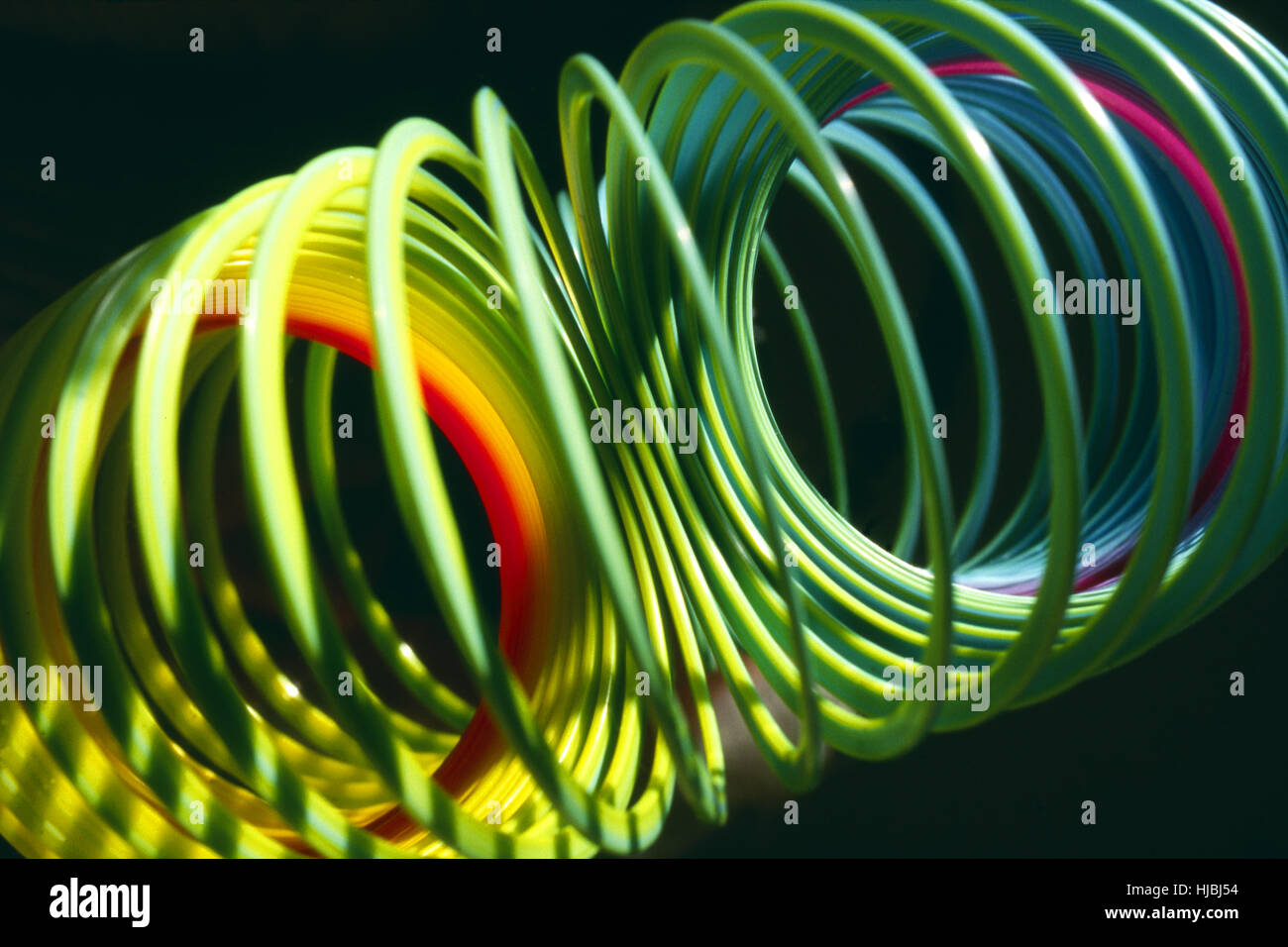Spring spiral toy hi-res stock photography and images - Alamy