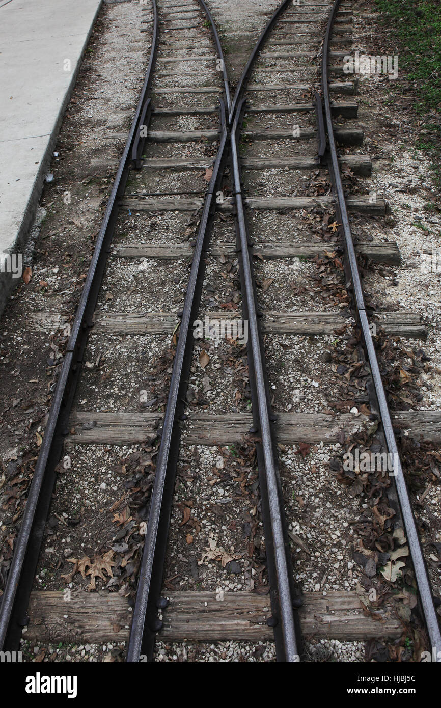 Two railroads hi-res stock photography and images - Alamy
