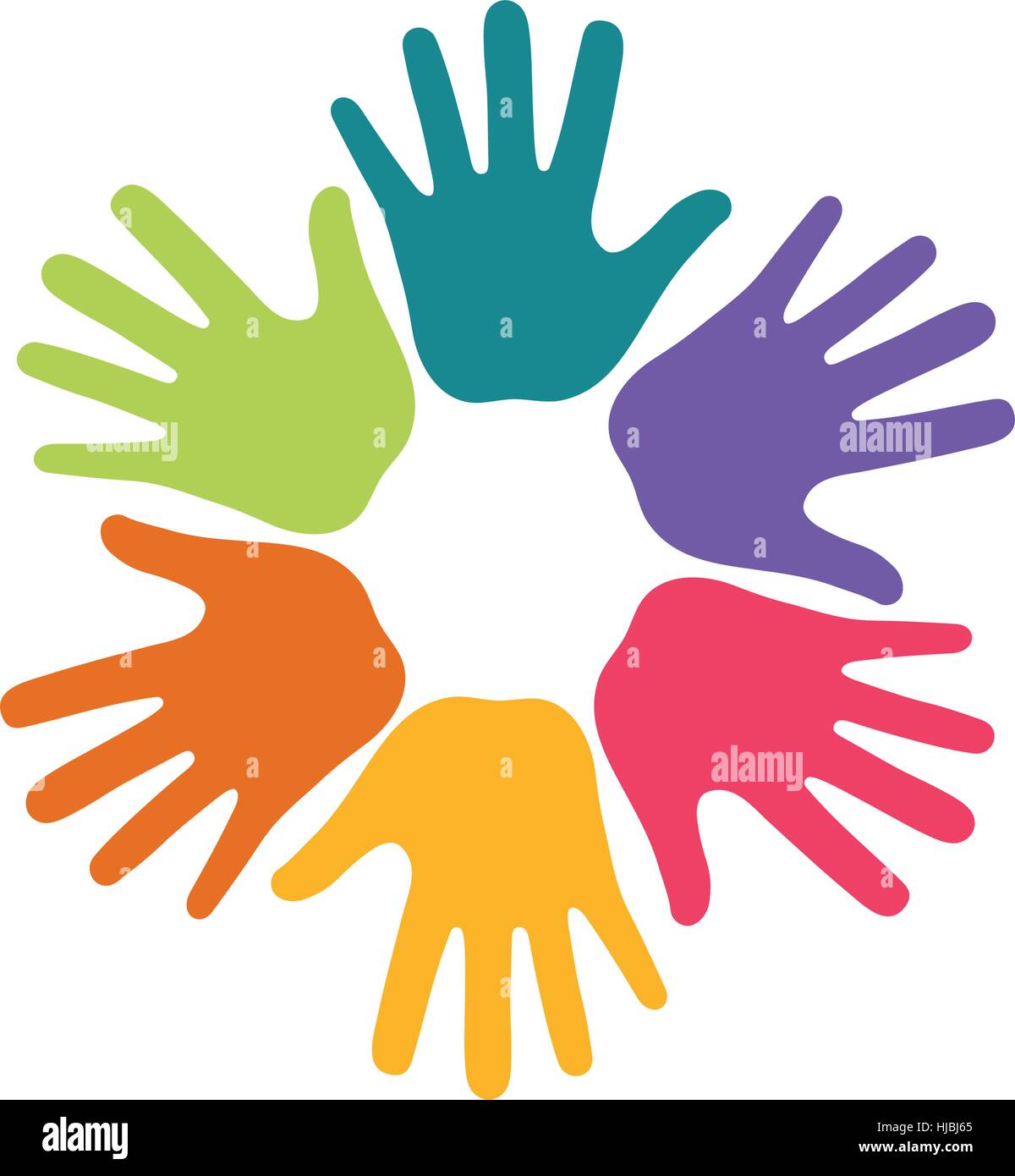 Human hand symbol icon vector illustration graphic design Stock Vector ...