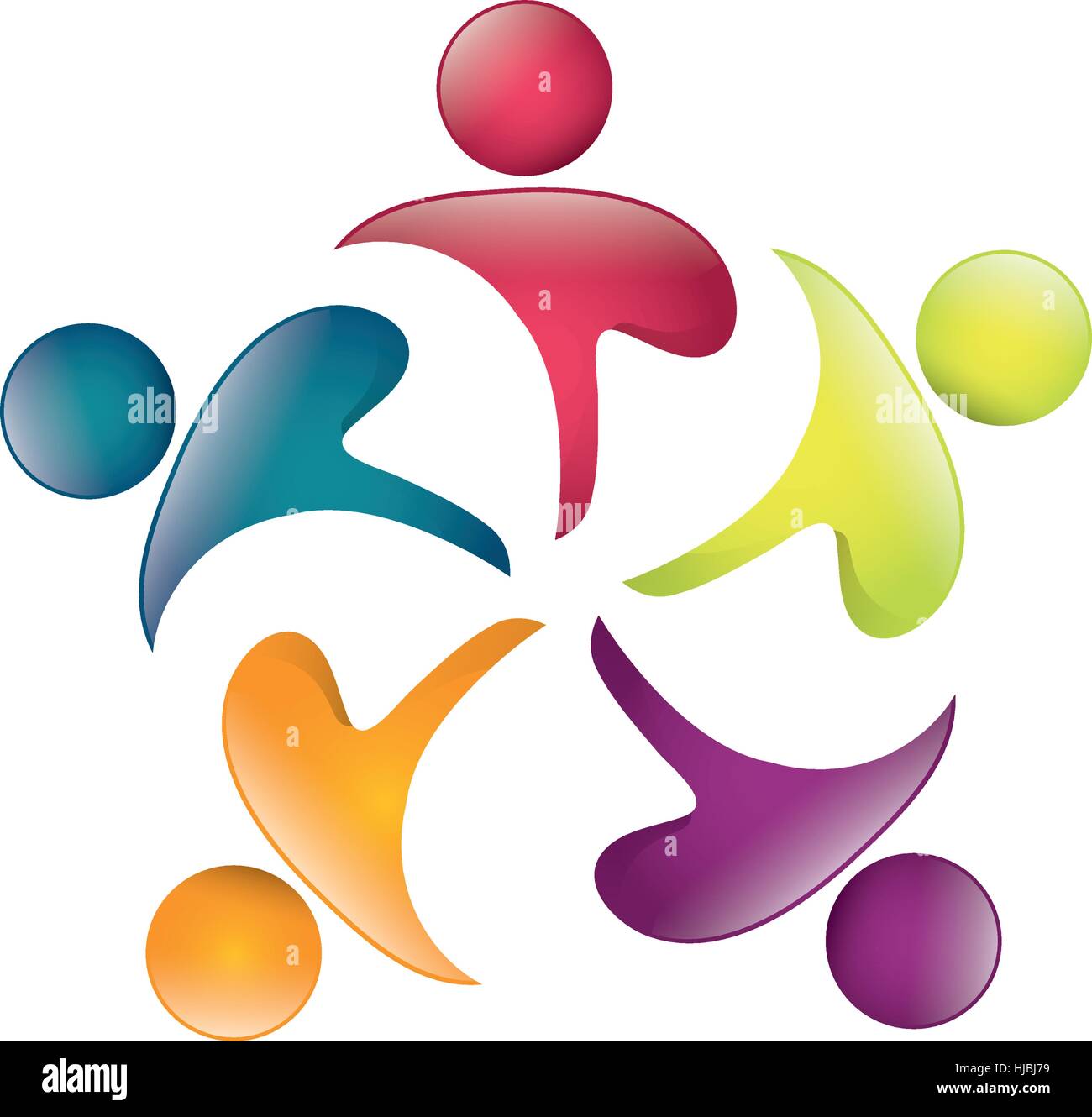 Abstract people symbol icon vector illustration graphic design Stock ...