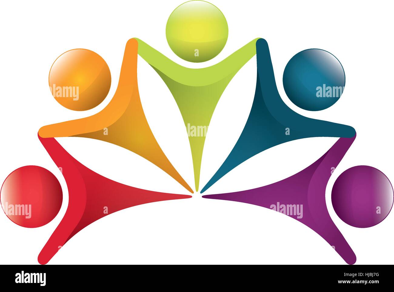 Abstract people symbol icon vector illustration graphic design Stock ...