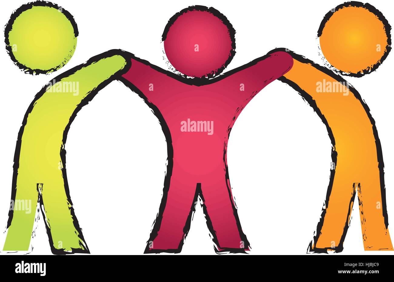 Abstract people symbol icon vector illustration graphic design Stock ...