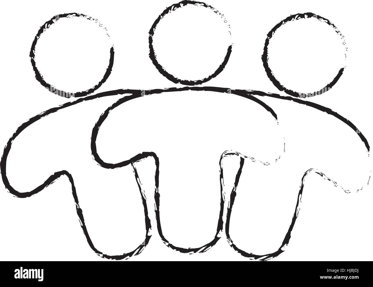 Abstract people symbol icon vector illustration graphic design Stock ...