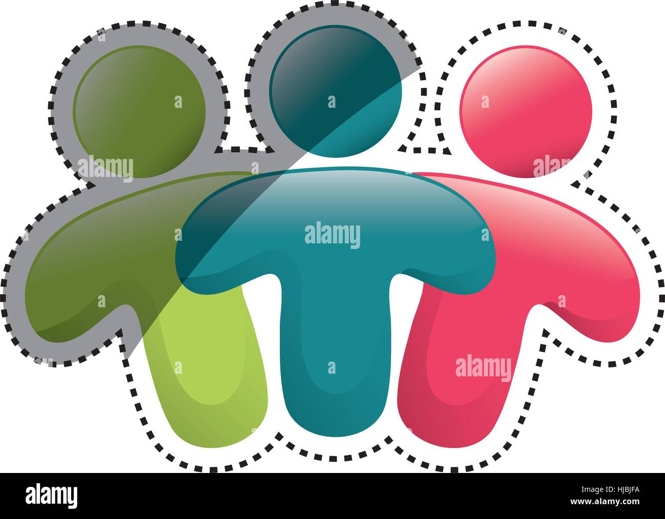 Abstract people symbol icon vector illustration graphic design Stock ...