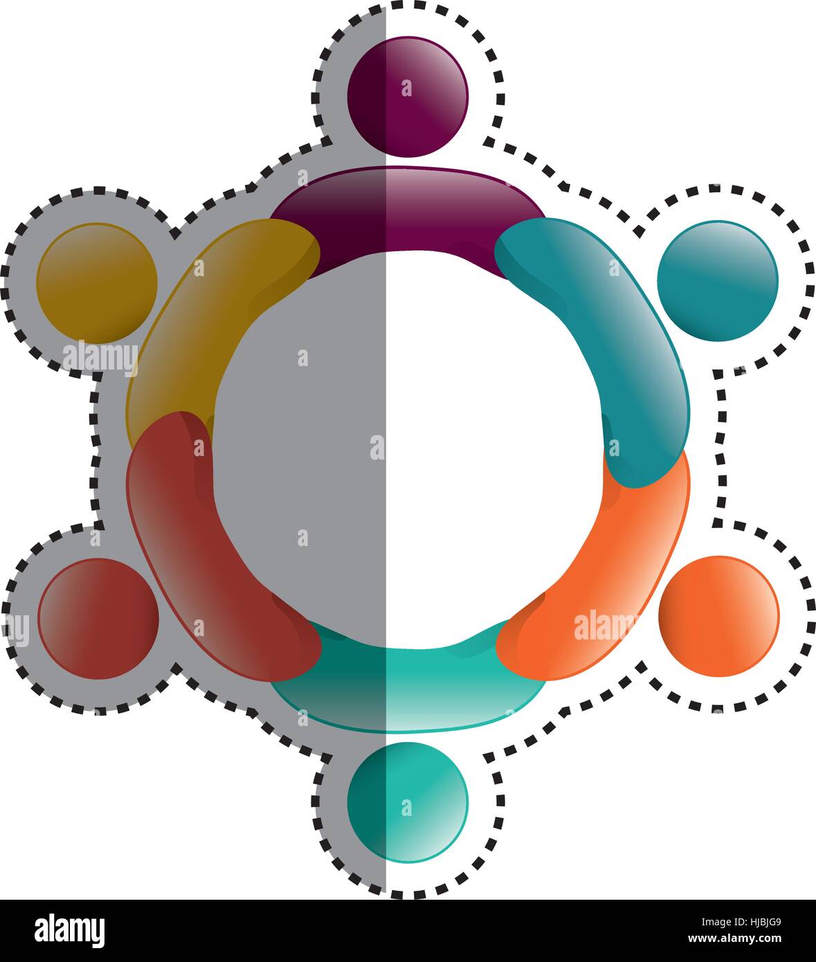 Abstract people symbol icon vector illustration graphic design Stock ...