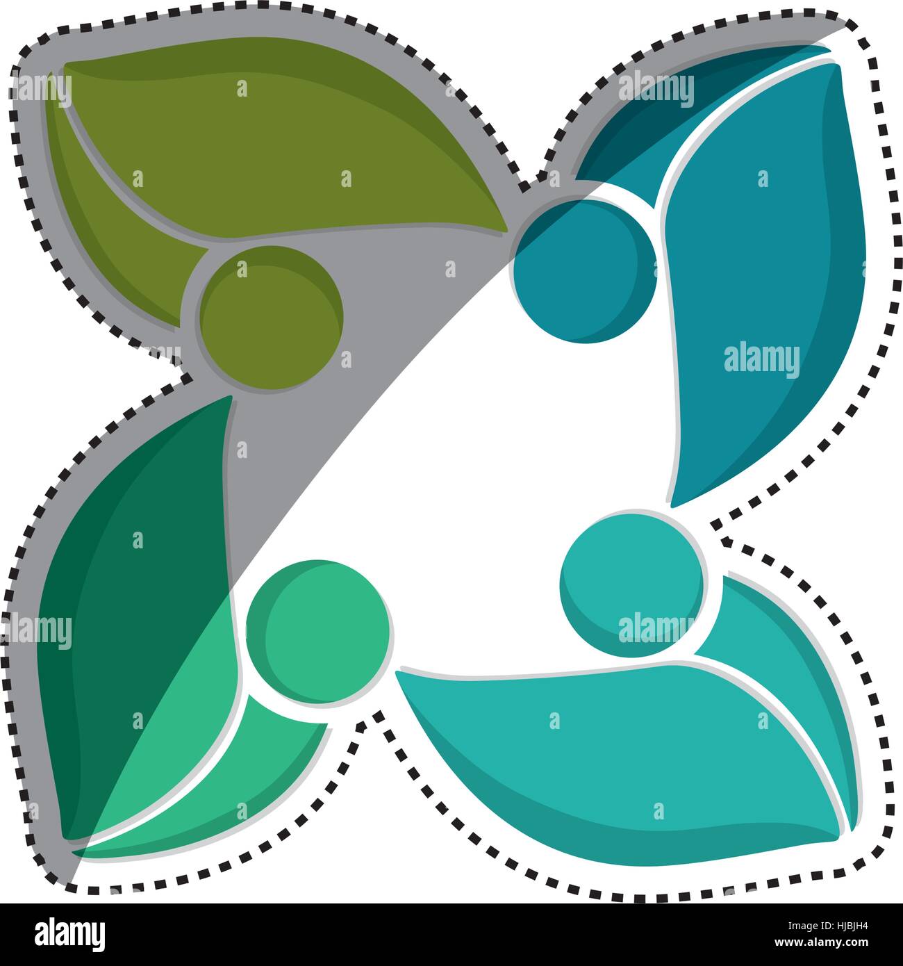 Abstract people symbol icon vector illustration graphic design Stock ...