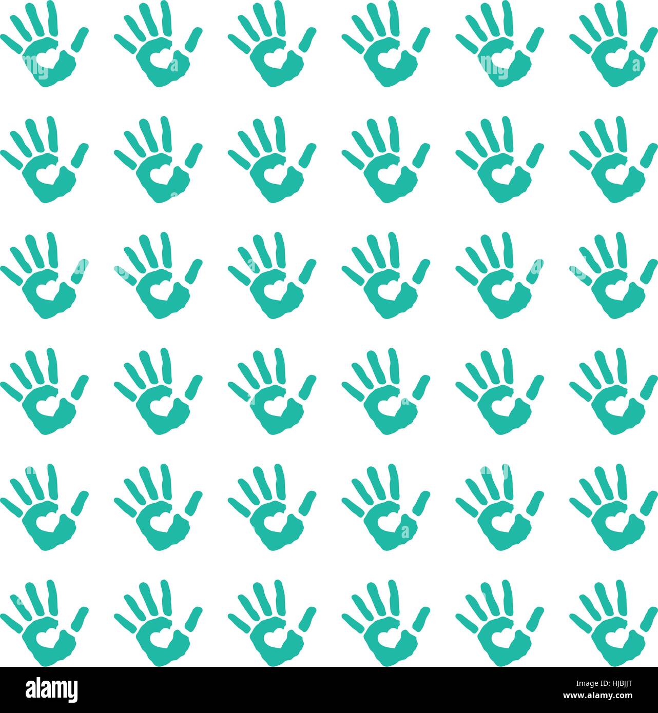 Human hand symbol icon vector illustration graphic design Stock Vector ...