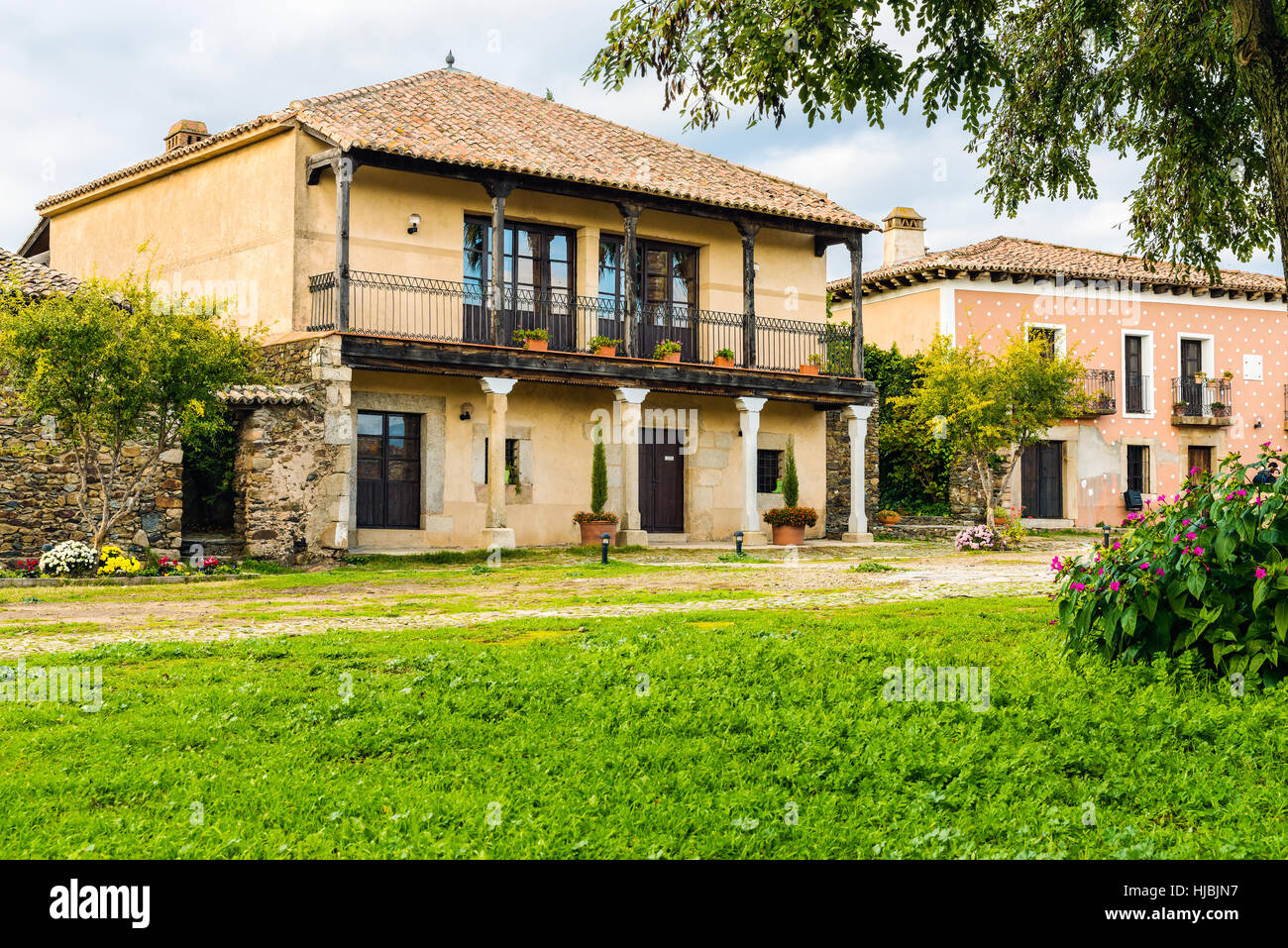 Village of Granadilla in Caceres, Extremadura, Spain Stock Photo - Alamy