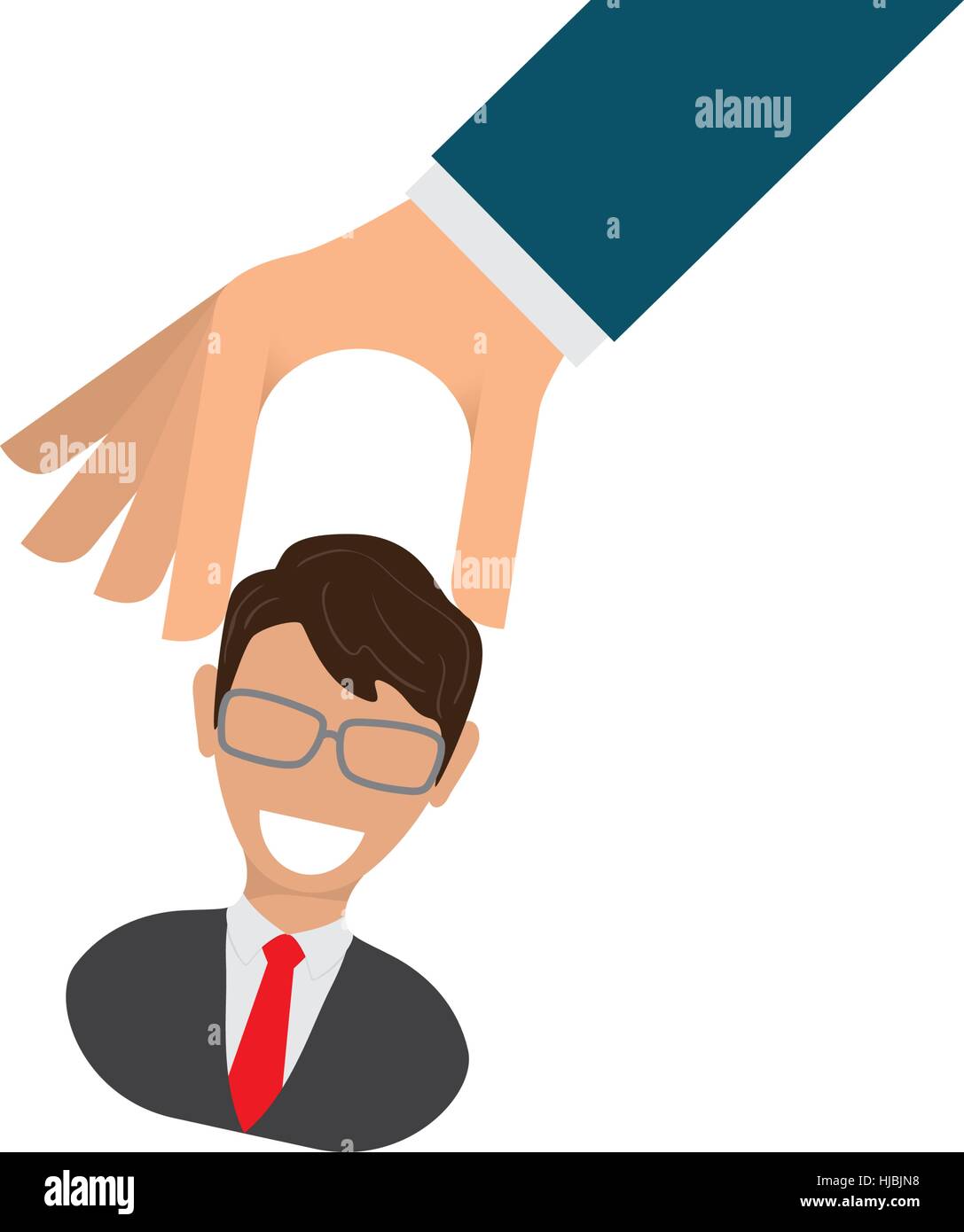 Finding a job Stock Vector Images - Alamy