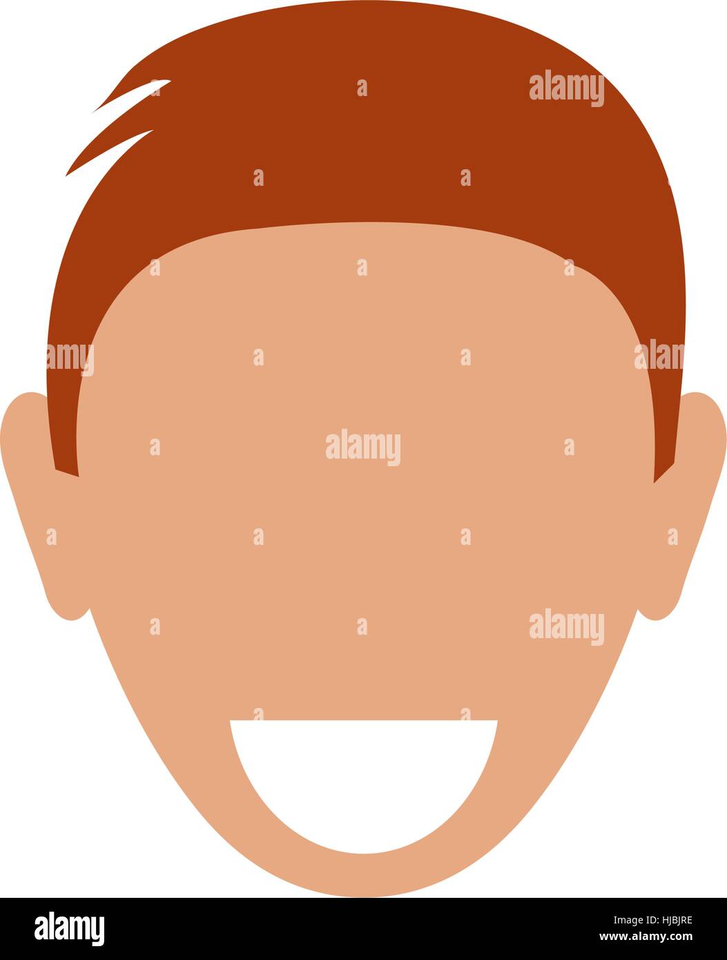 Man faceless smiling Stock Vector Image & Art - Alamy
