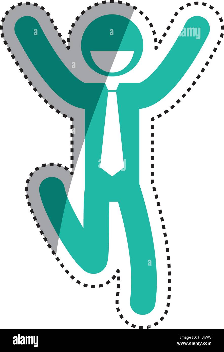 successful businessman pictogram Stock Vector Image & Art - Alamy