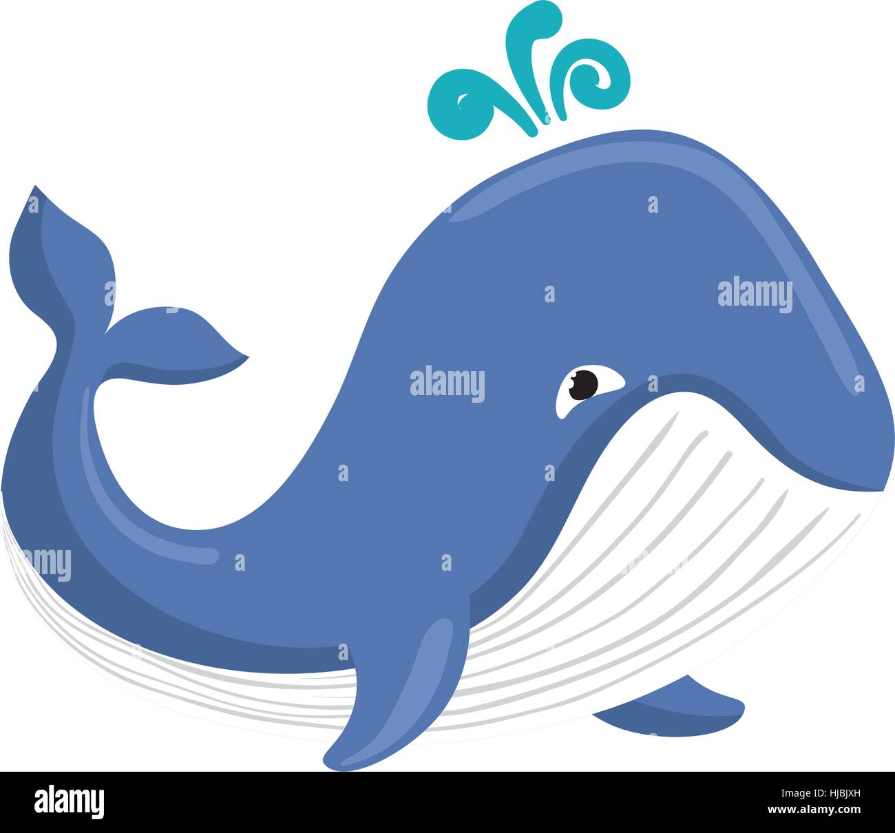 Sea whale cartoon Stock Vector Image & Art - Alamy