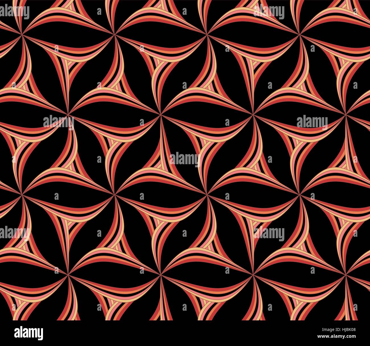 Vector vintage seamless pattern background. Retro style Stock Vector ...
