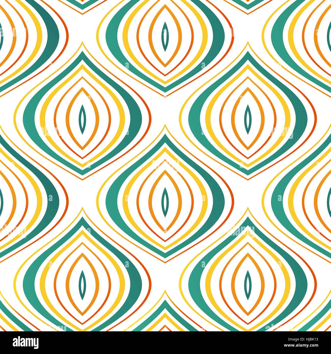 Vector vintage seamless pattern background. Retro style Stock Vector ...