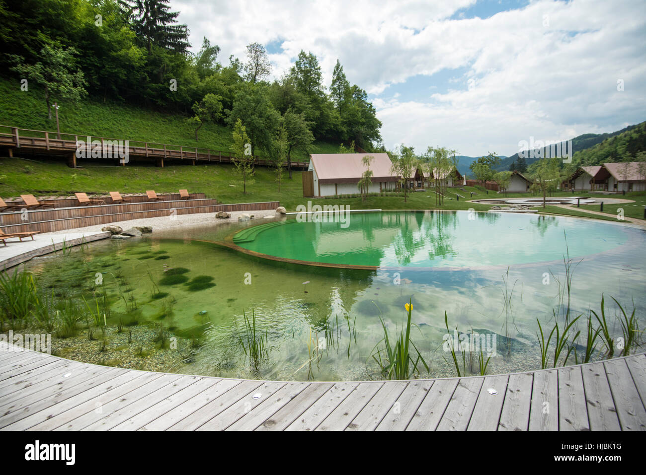 natural swimming pool Stock Photo - Alamy
