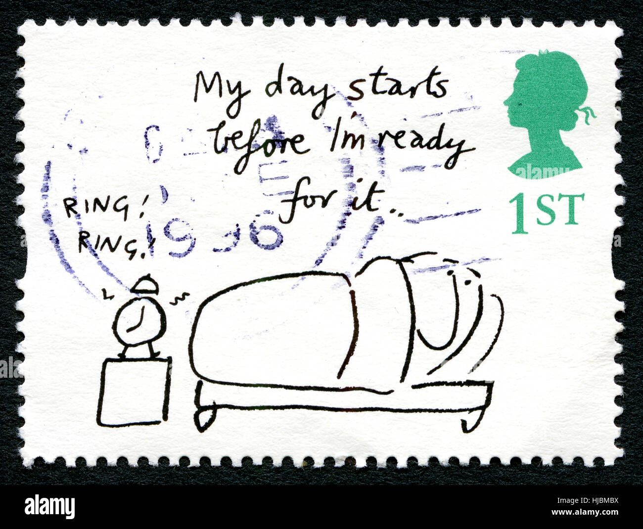 GREAT BRITAIN - CIRCA 1996: A used postage stamp from the UK, depicting ...