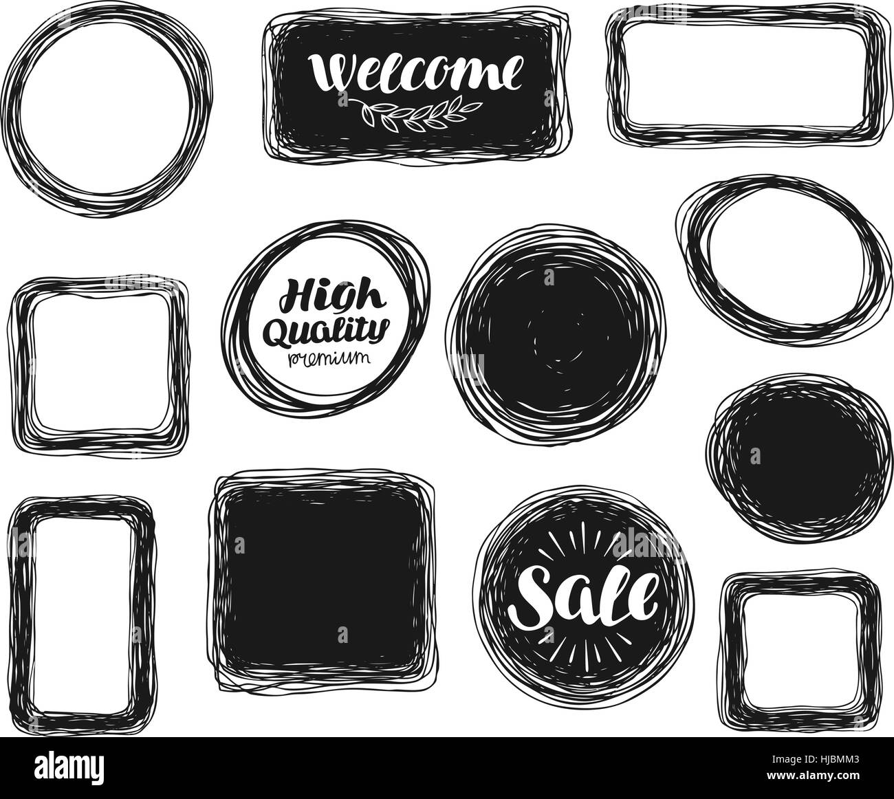 Speech bubble message Black and White Stock Photos & Images - Alamy