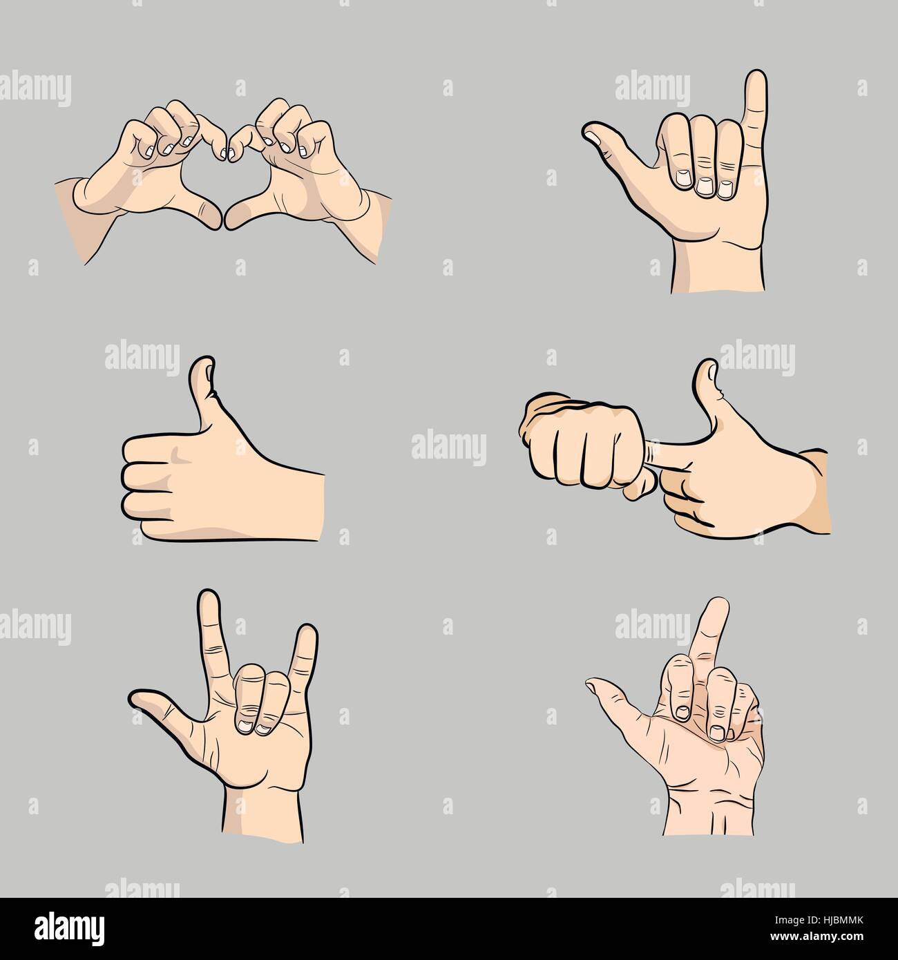 Hands shake sign Stock Vector Images - Alamy